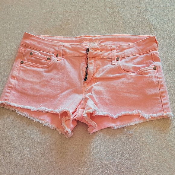 refuge | Shorts | Cute Pink Shorts Denim Material Cut Offs Hot Girl ...